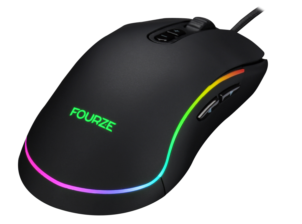 FOURZE GM700 - RGB gaming mus til højre og venstre hånd