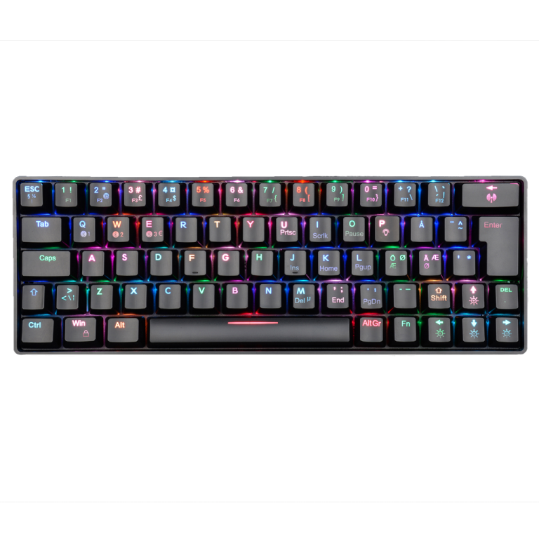 FOURZE RGB gaming tastatur - Gaming tastaturer i høj kvalitet